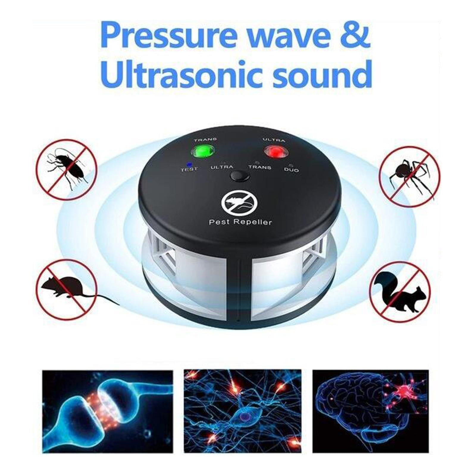 Squirrel Rodent Electronic Control 3 in 1 Pressure Repellant for ...