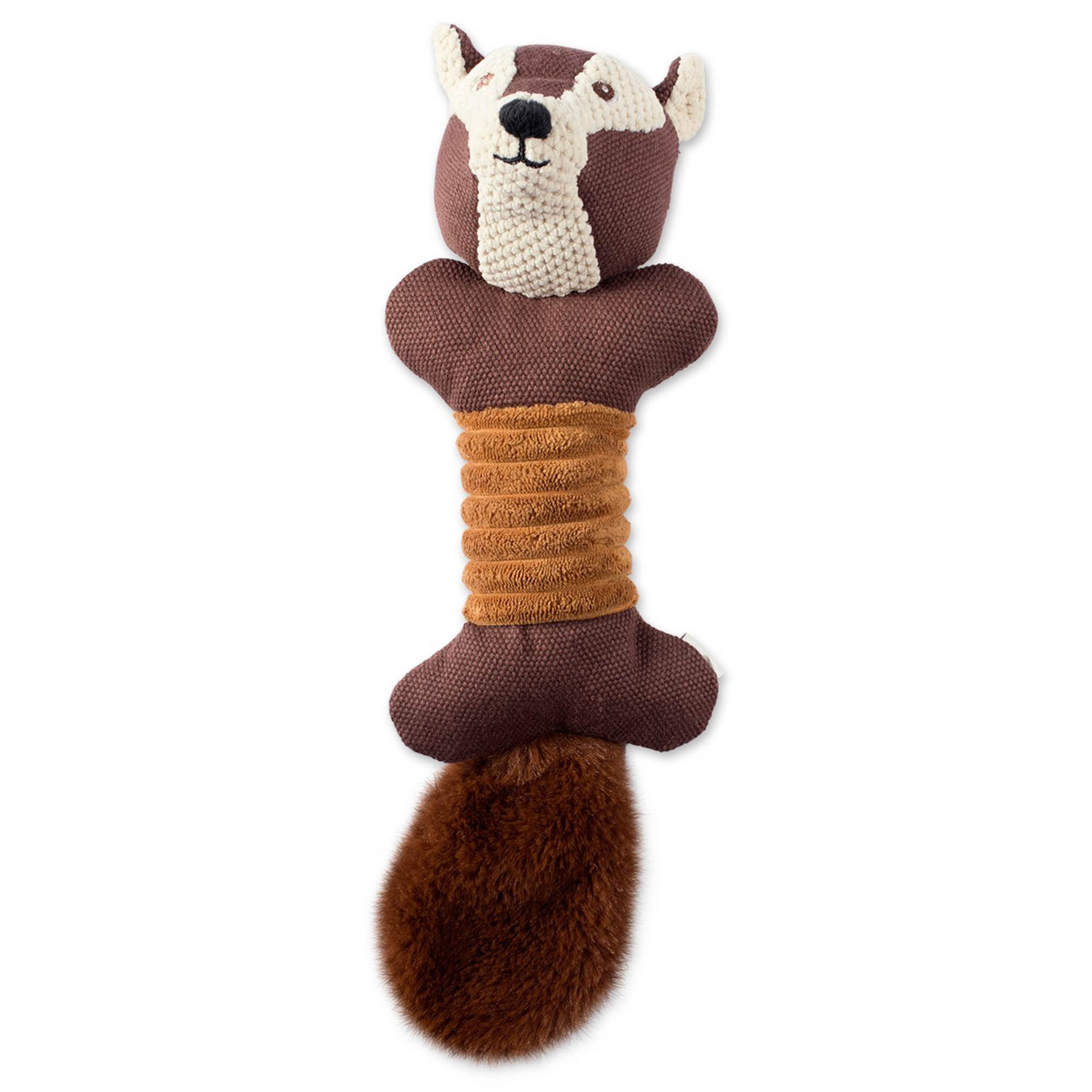 Squirrel Squeaky Bone Pet Toy - Walmart.com