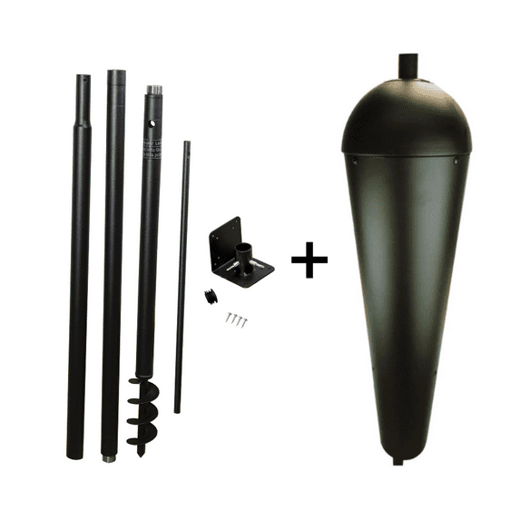 Squirrel Stopper Universal Pole Kit with Standard Baffle - Walmart.com