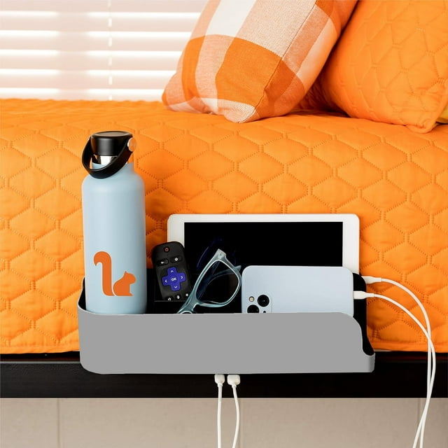 Squirrel- The Bedside Perch | USB Charging Bedside Caddy and Bed Table ...