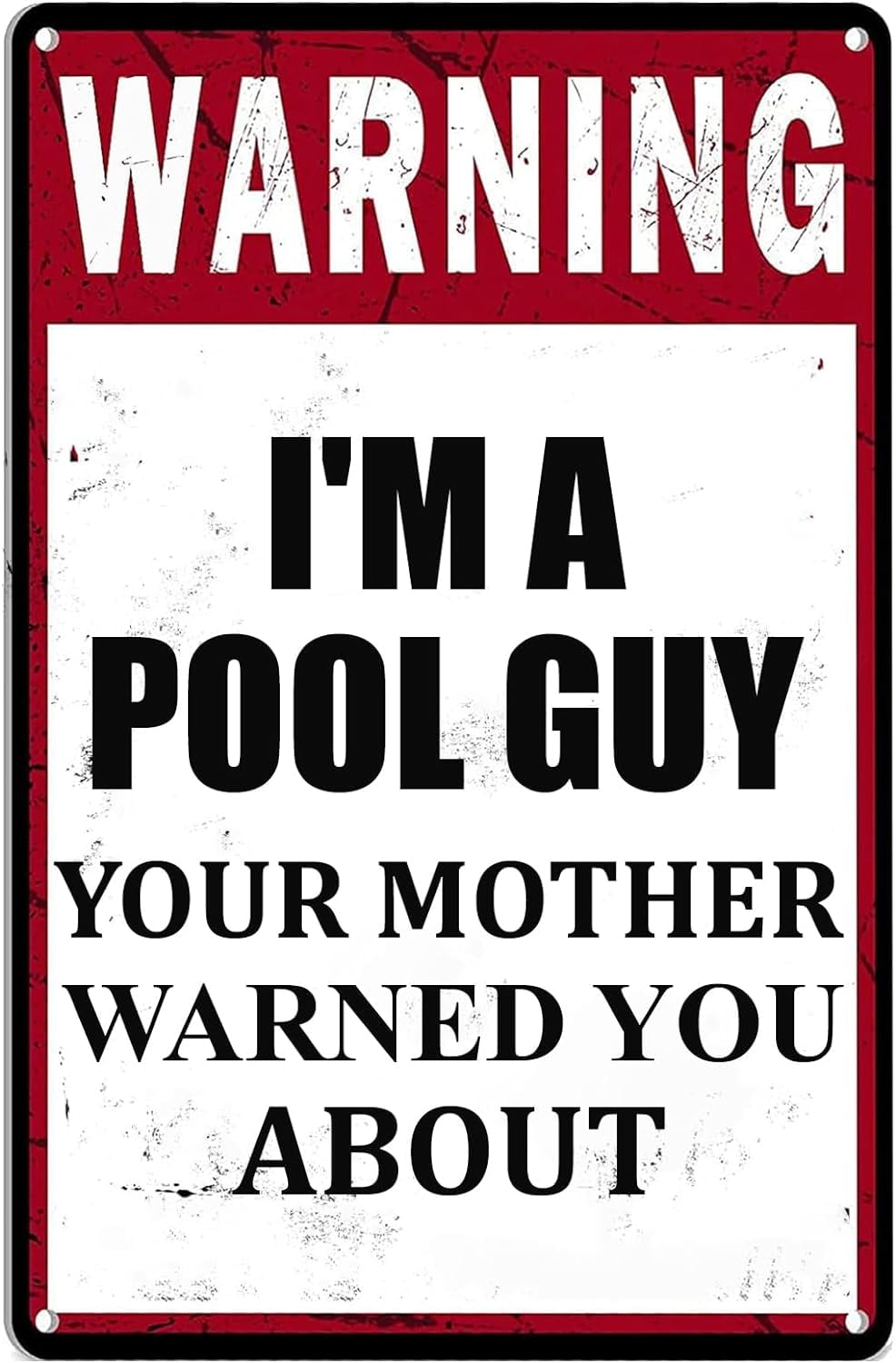 Squirrel Tin Sign Drive Carefully Funny Warning Metal Signs Plaque Wall ...