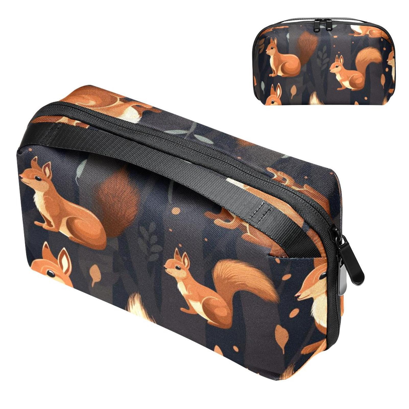Squirrel Travel Case Oxford Cloth Waterproof Digital Pouch Organizer ...