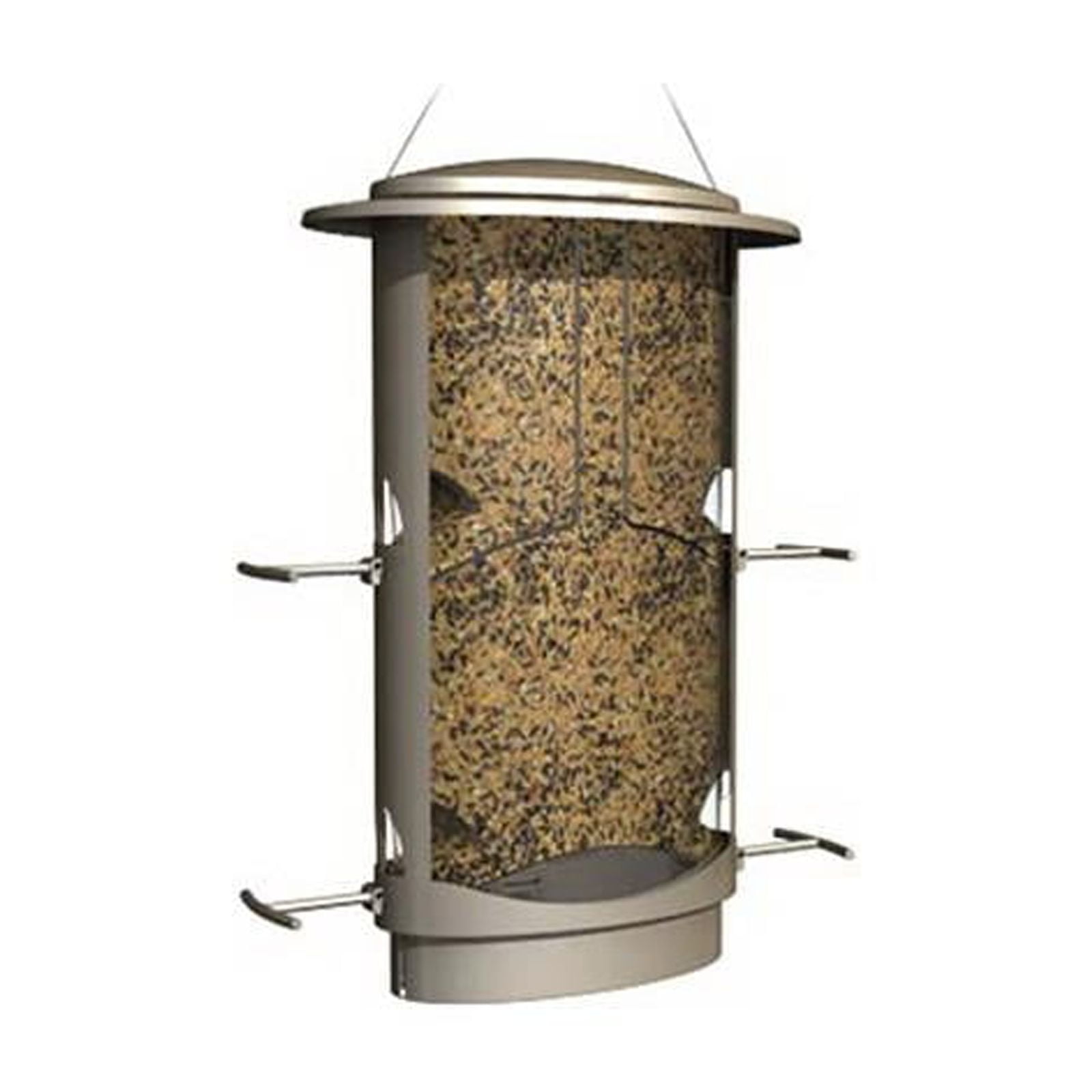 Squirrel-X Squirrel-Proof Bird Feeder, Grey X-1, Outdoor Use, Locking ...