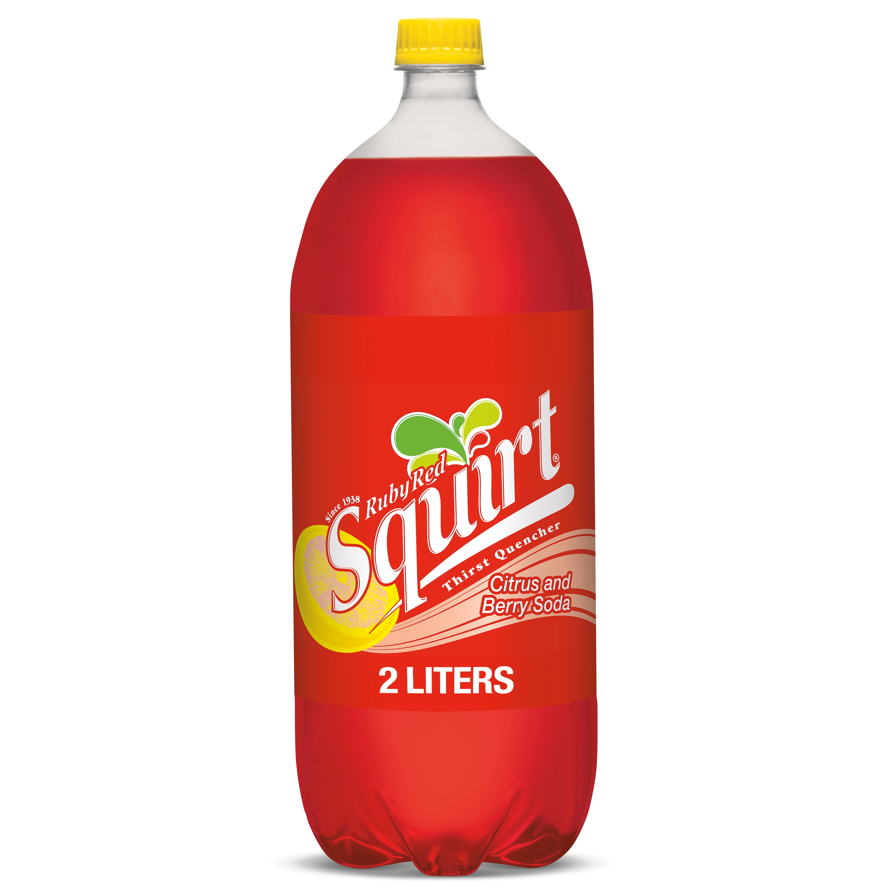 Squirt Ruby Red Grapefruit Soda Pop, 2 L, Bottle - Walmart.com