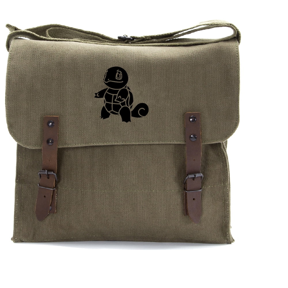 Squirtle Heavyweight Canvas Medic Shoulder Bag in Olive - Walmart.com