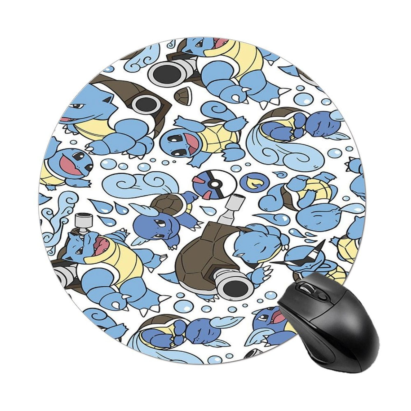 Squirtle Mouse Pad Anime for Office Desk Computer Desk Gaming Room ...