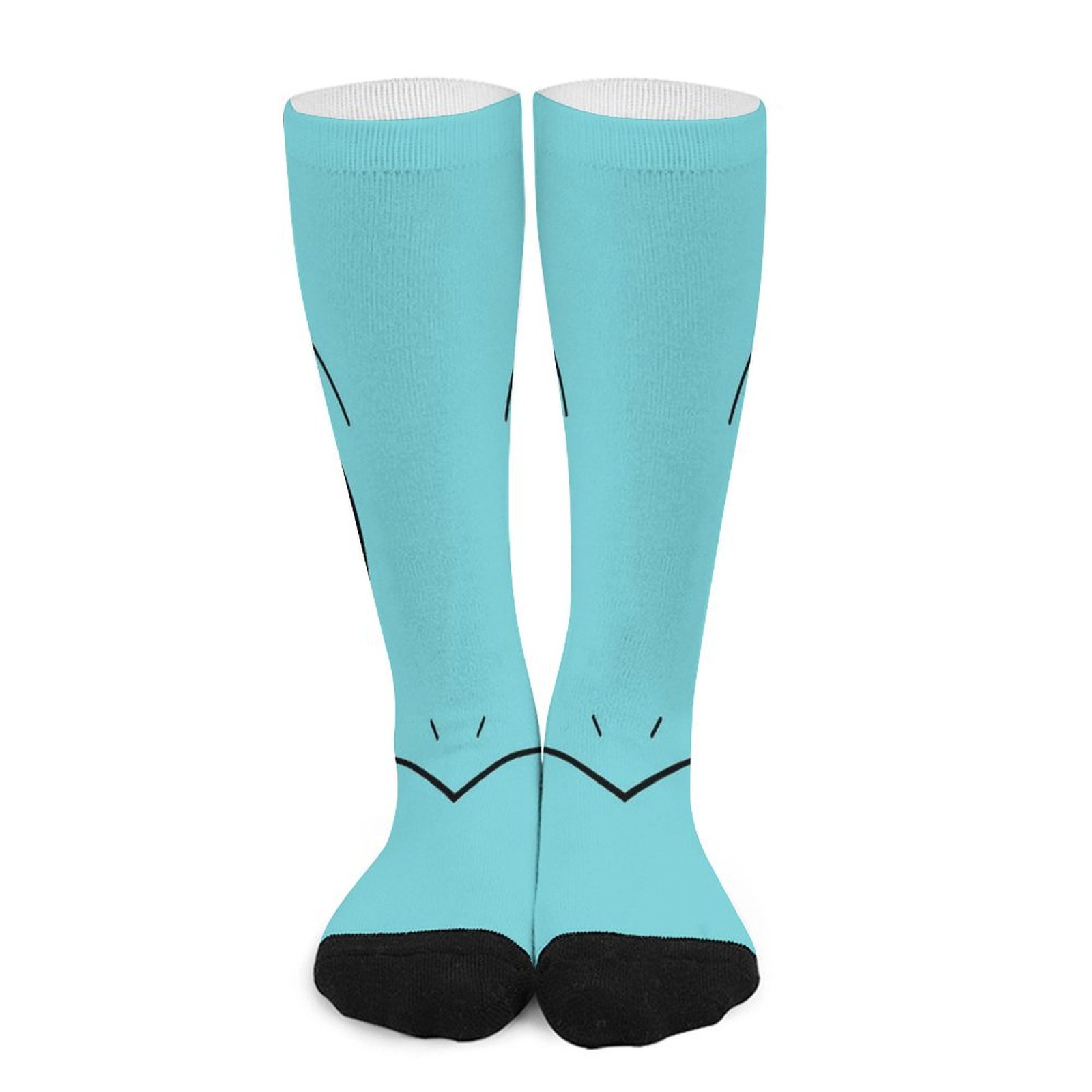 Squirtle Stocking Long Socks Breathable Knee High Thigh Stockings High ...