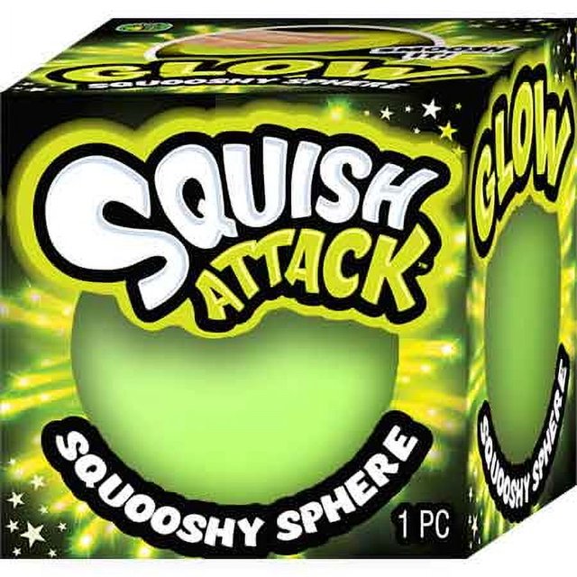 Squish Attack Glow Squooshy Sphere (Colors Vary) - Walmart.com