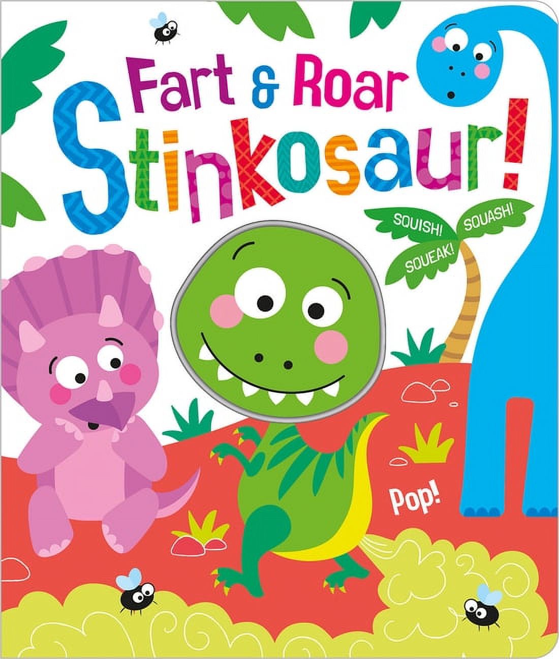 Squish Squash Squeak - Silicone Books Fart & Roar Stinkosaur ...