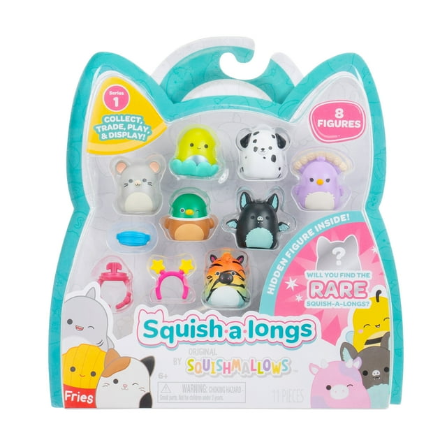 Squish-a-longs by Original Squishmallows 8 Pack - (8) 1” Mini-Squish ...