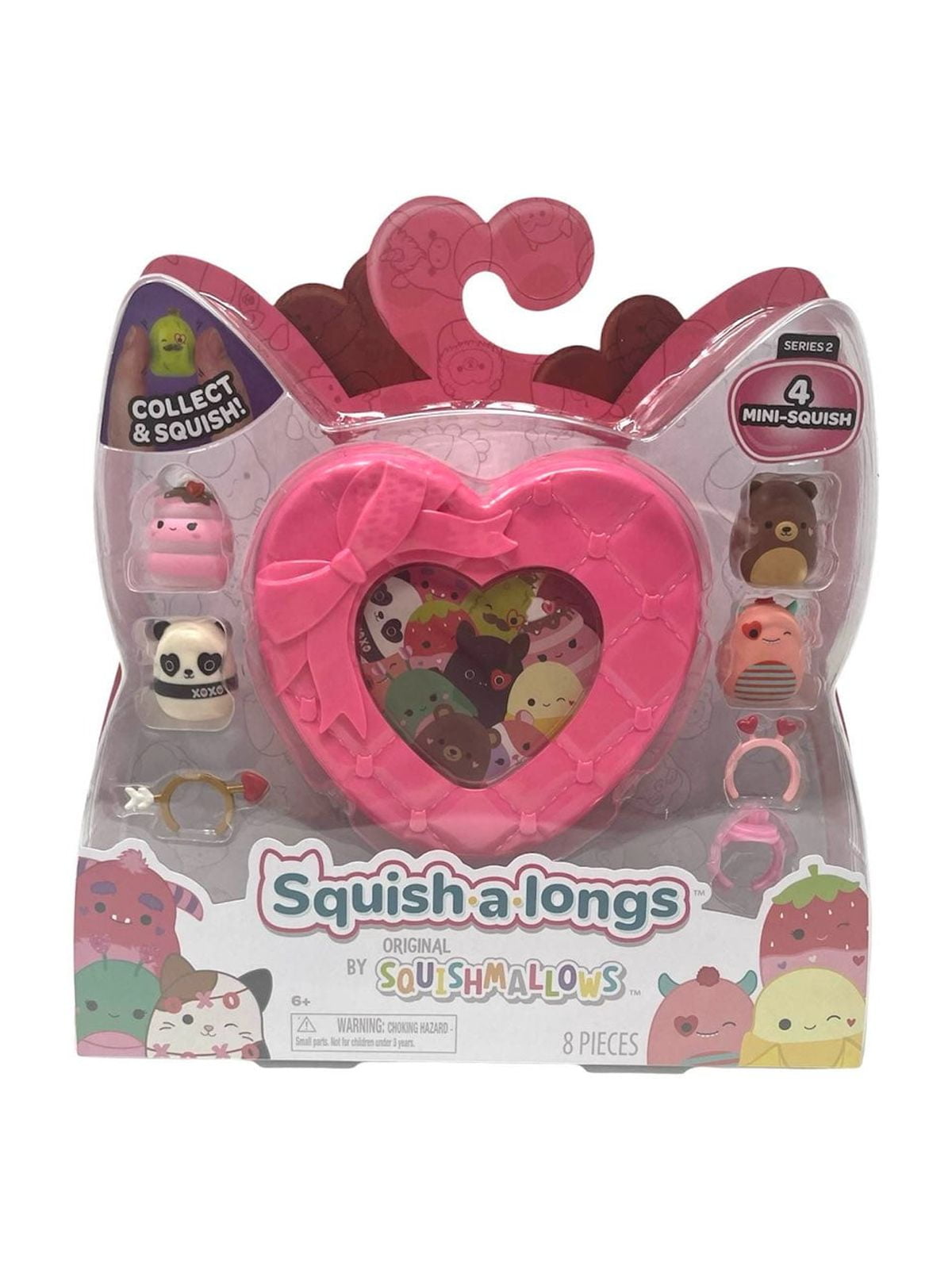 Squish-a-longs by Squishmallows Series 2 Valentines Edition with ...