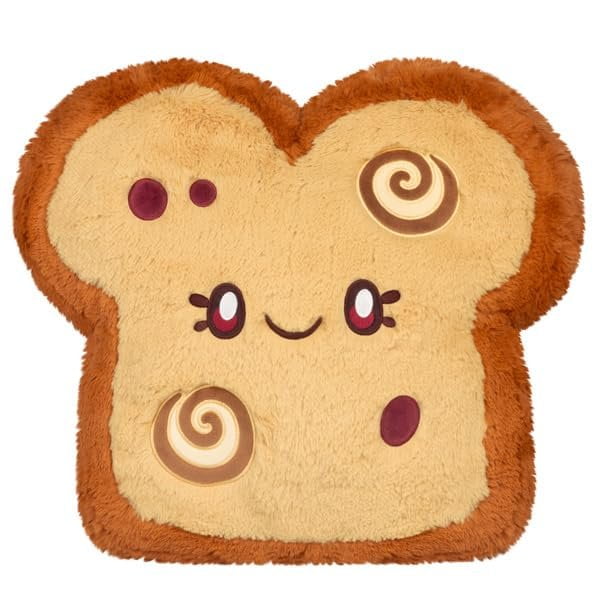 Squishable / Comfort Food Cinnamon Raisin Toast Plush - Walmart.com