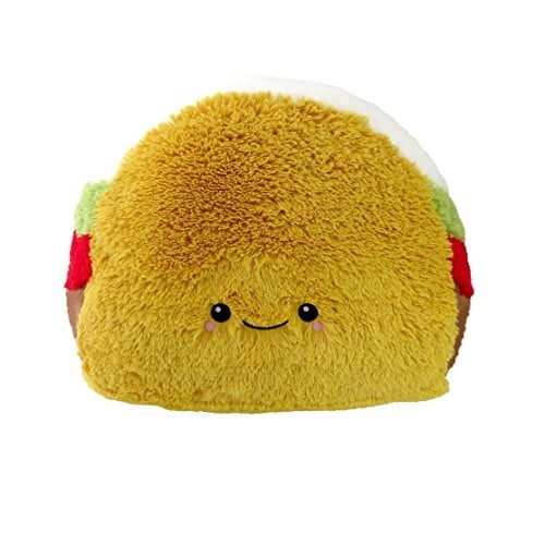 Squishable Comfort Food Taco Plush, Yellow, 15" - Walmart.com