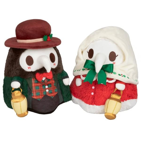 Squishable / Mini 2024 Holiday Plague Doctor & Nurse Set Plush - Walmart.com