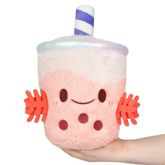 Squishable / Mini Axolotl Bubble Tea Plush - Walmart.com