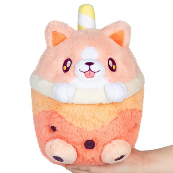 Squishable / Mini Corgi Bubble Tea Plush - Walmart.com