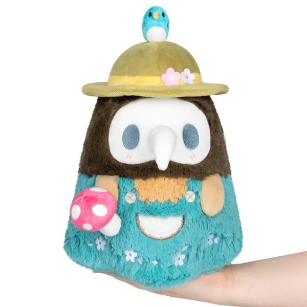 Squishable/Mini Spring Mushroom Plague Doctor Plush Toy - Walmart.com