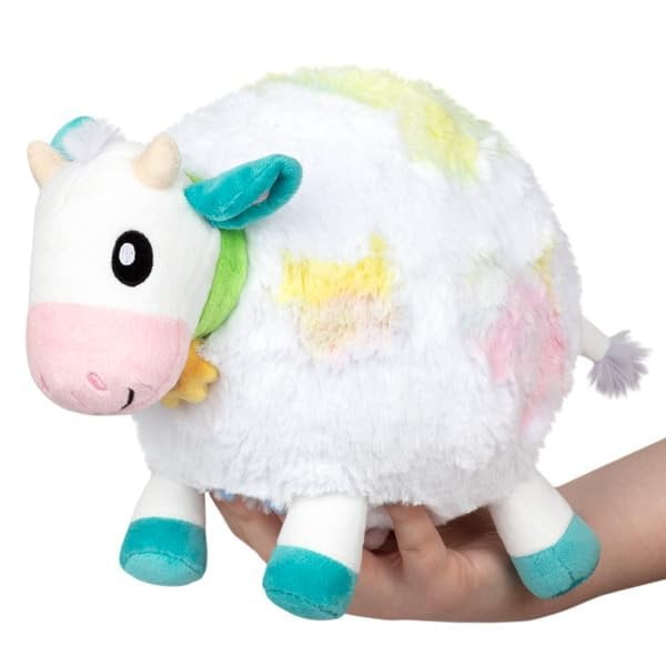 Squishable / Mini Tie Dye Cow Plush - Walmart.com