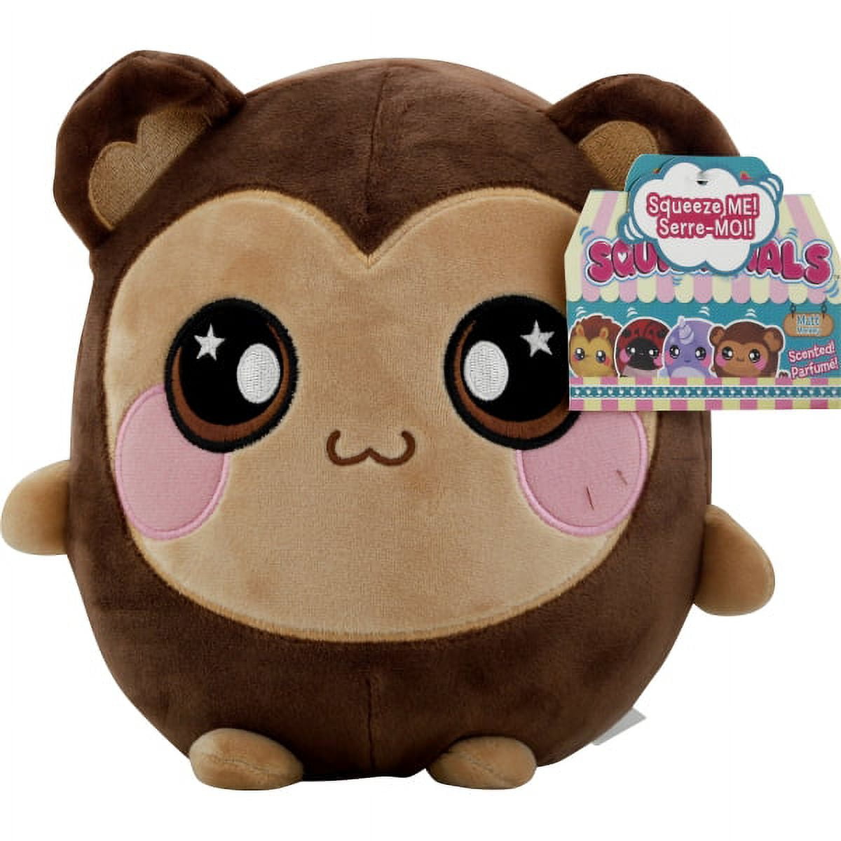 Squishamals Matt Monkey Plush Figure - Walmart.com