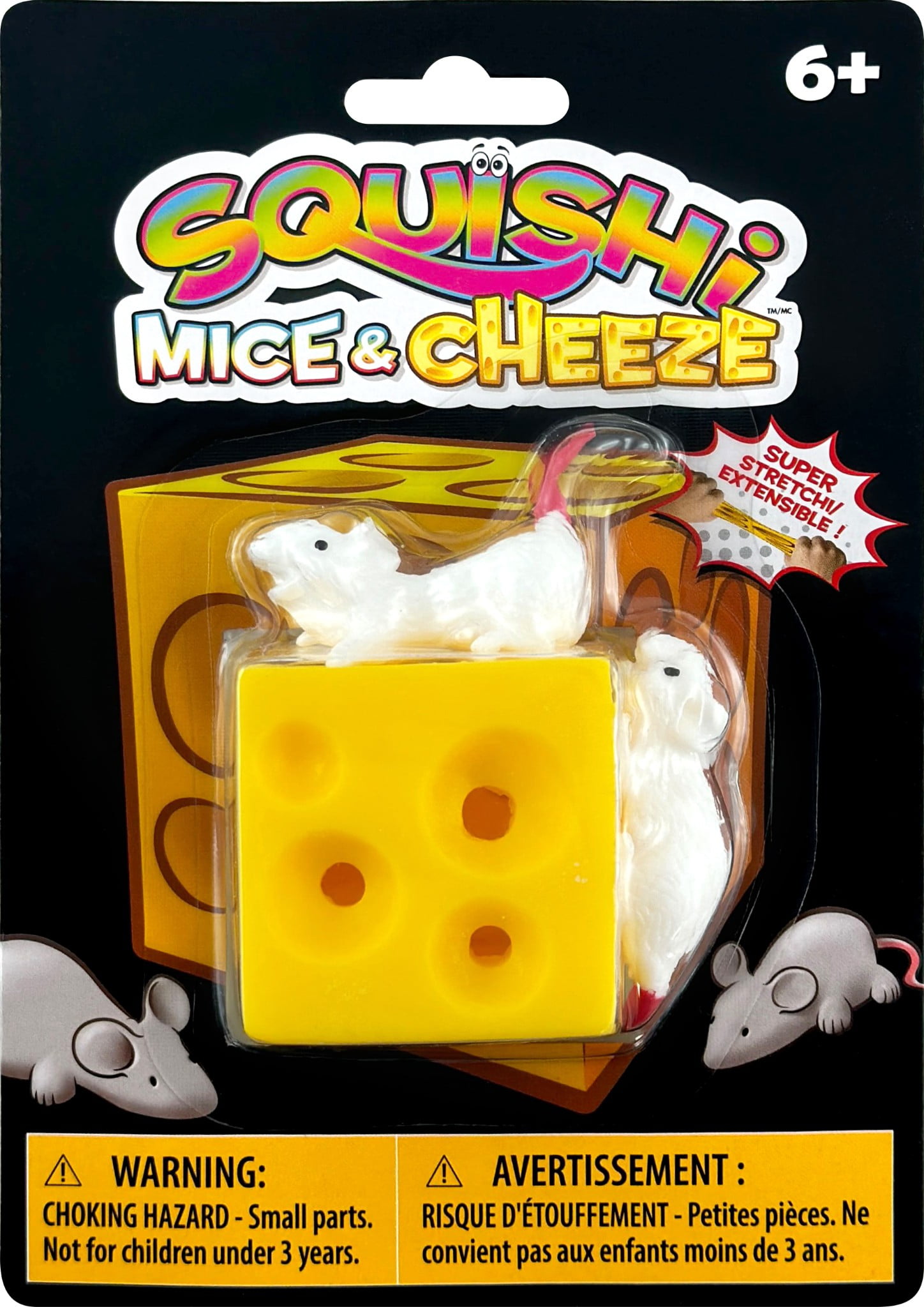Squishi Mice & Cheeze Pack - Walmart.com