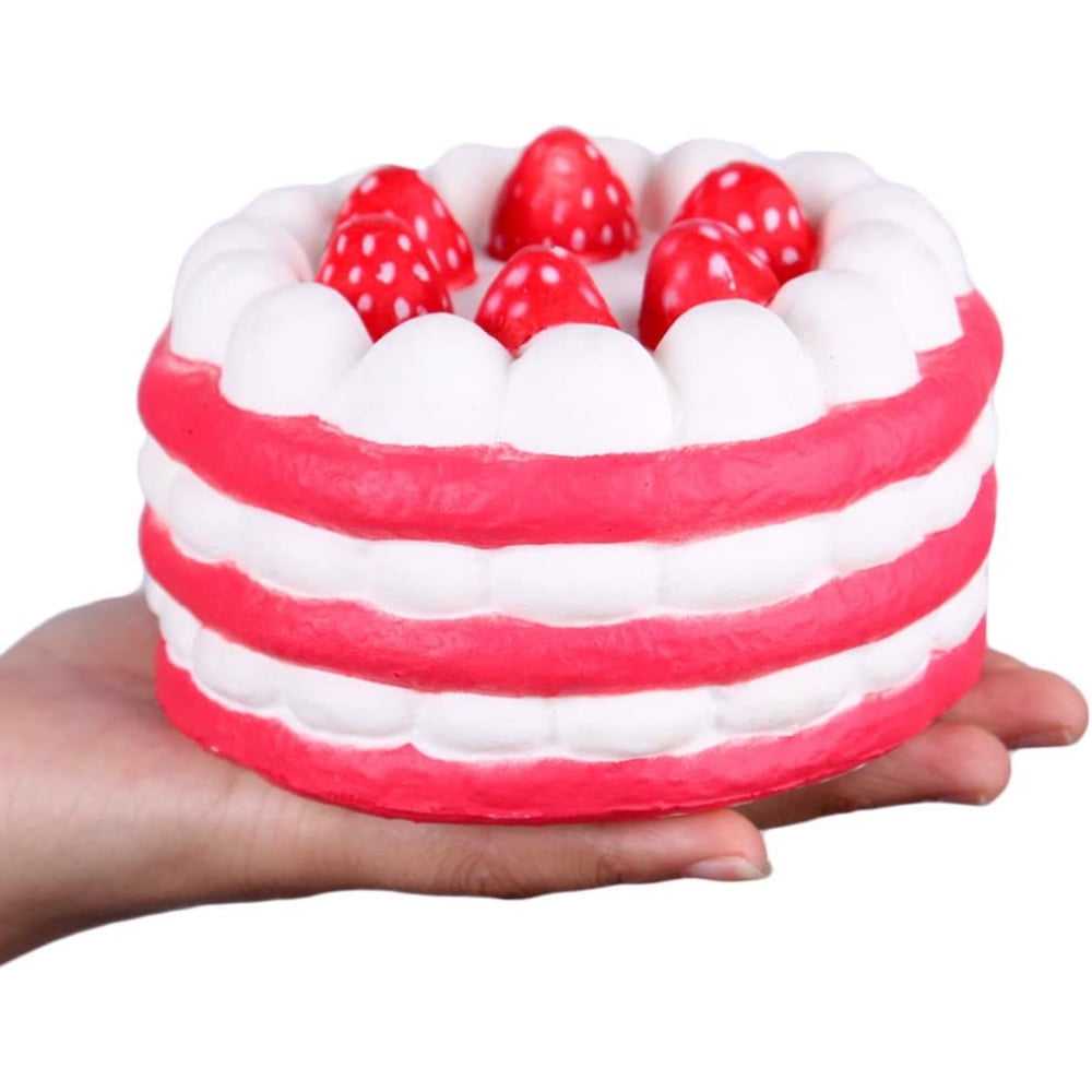 Squishies Strawberry Cake Slow Rising Squeeze Toy Slow Rising Anti ...
