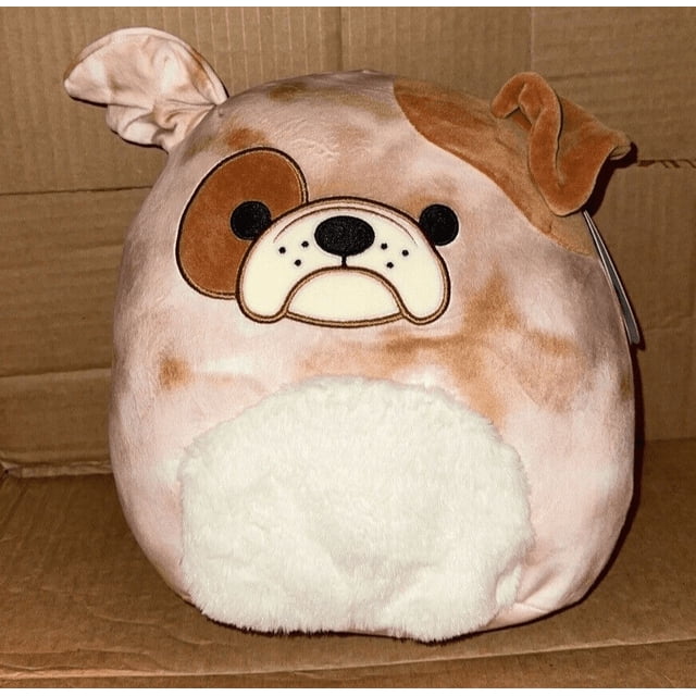Squishmallow 10" BRONK the Bulldog Fuzzy Belly - Walmart.com