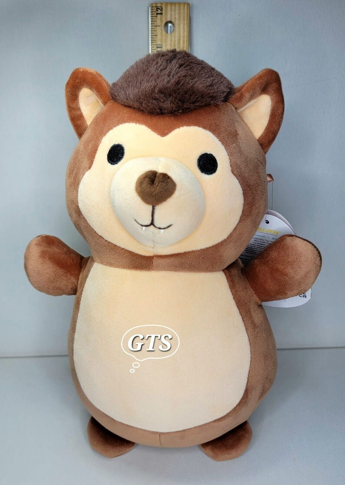 Squishmallow 10" Wade Werewolf Soft Brown Halloween Hugmee Plush ...