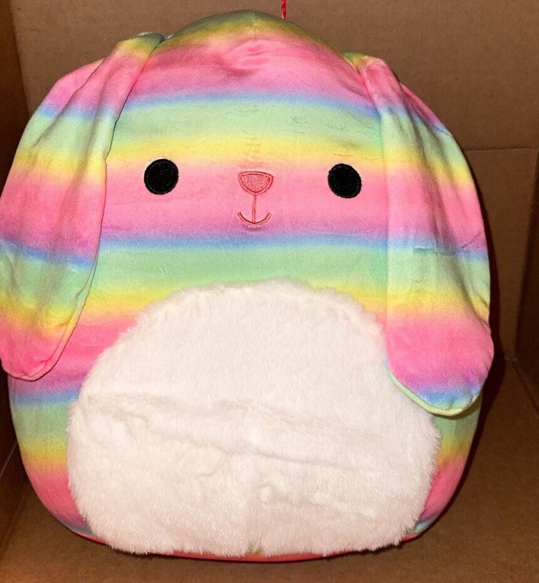 Squishmallow 12” Danya Easter Bunny Fuzzy Belly Floppy Ears Plush ...