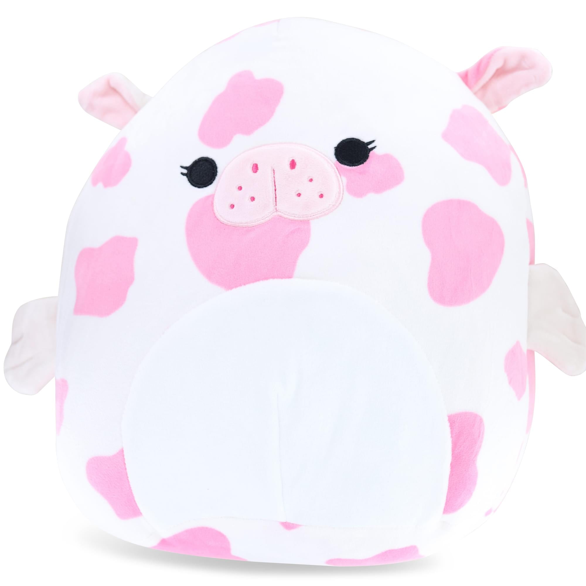 Squishmallow 12 Inch Sea Life Plush | Mondy the Pink Spotted White Sea ...