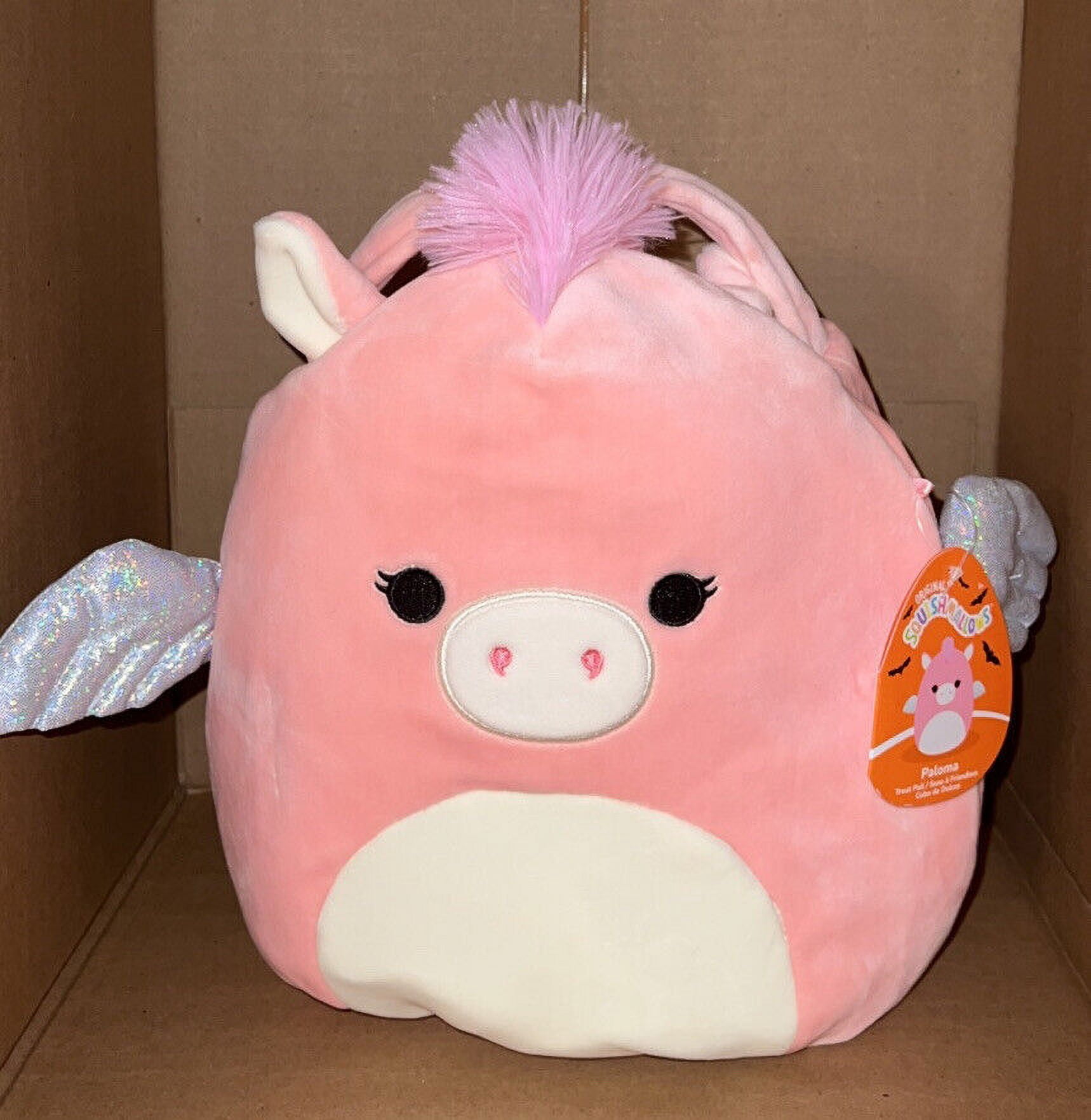 Squishmallow 12" PALOMA UNICORN Treat Pail PLUSH Halloween - Walmart.com