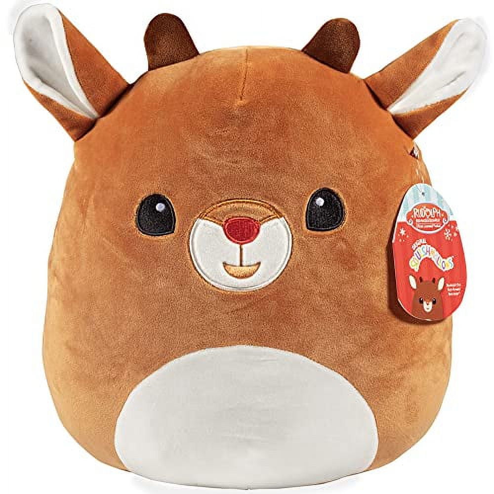 Squishmallow 12" Rudolph The Red Nosed Reindeer - Official Kellytoy ...