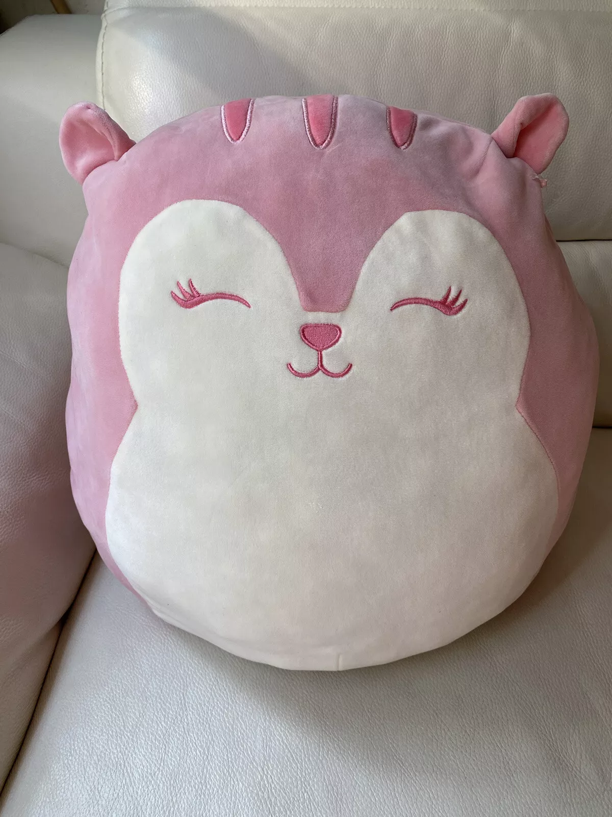 Squishmallow 16” BAM Exclusive Amina Squirrel Rainbow Tail Hard To Find ...