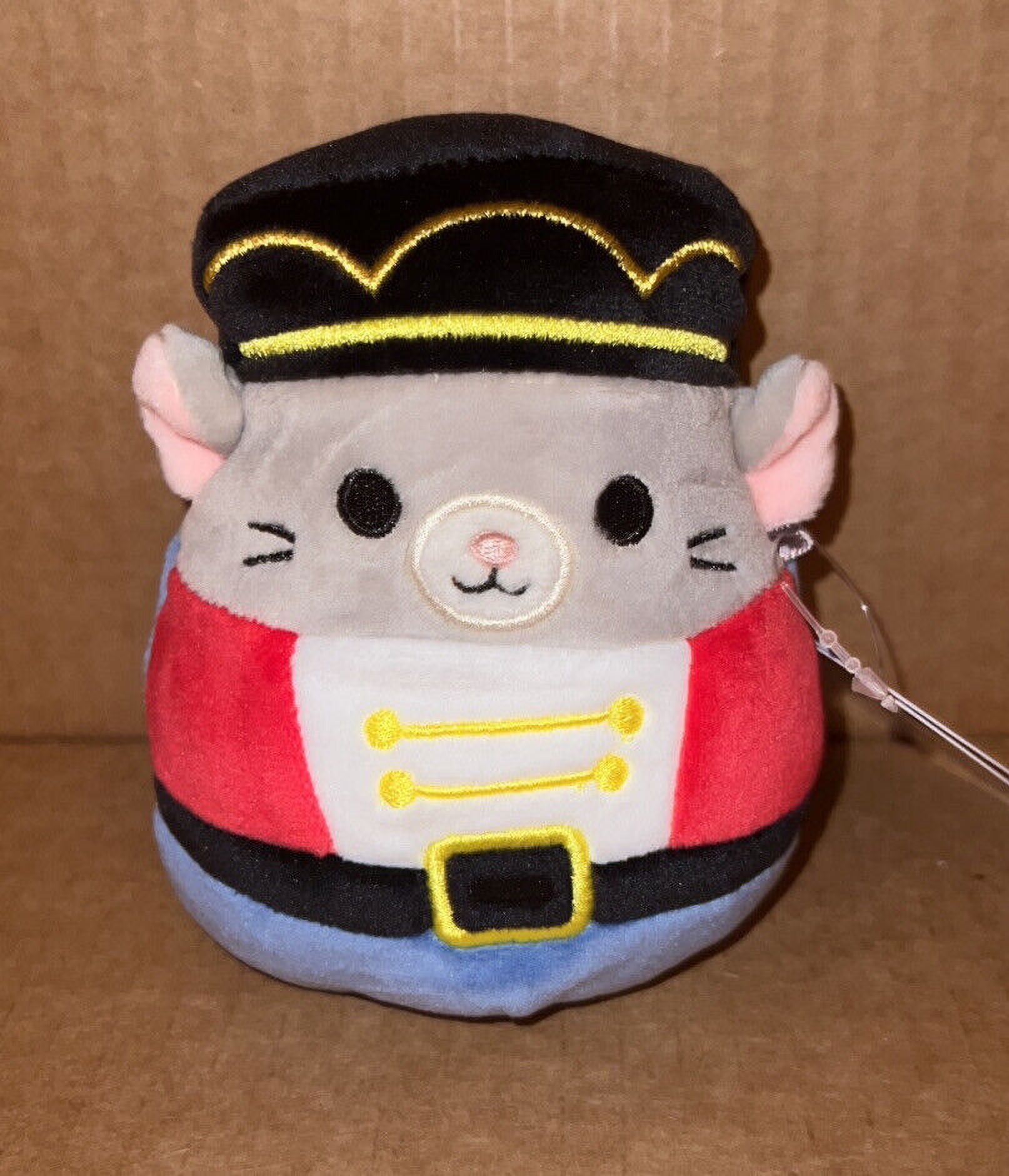 Squishmallow 4.5" Murray Mouse Christmas Nutcracker Holiday Plush ...