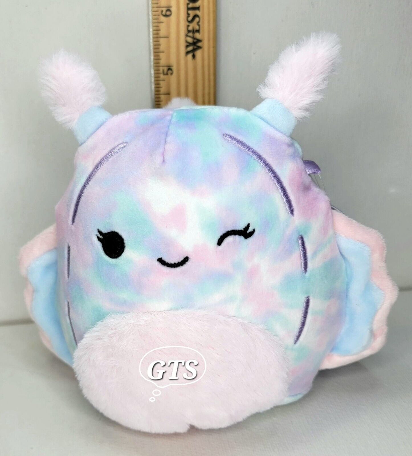 Squishmallow 5" Dottie Sea Slug Pastel Tie Dye Winged Sea Life Plush ...