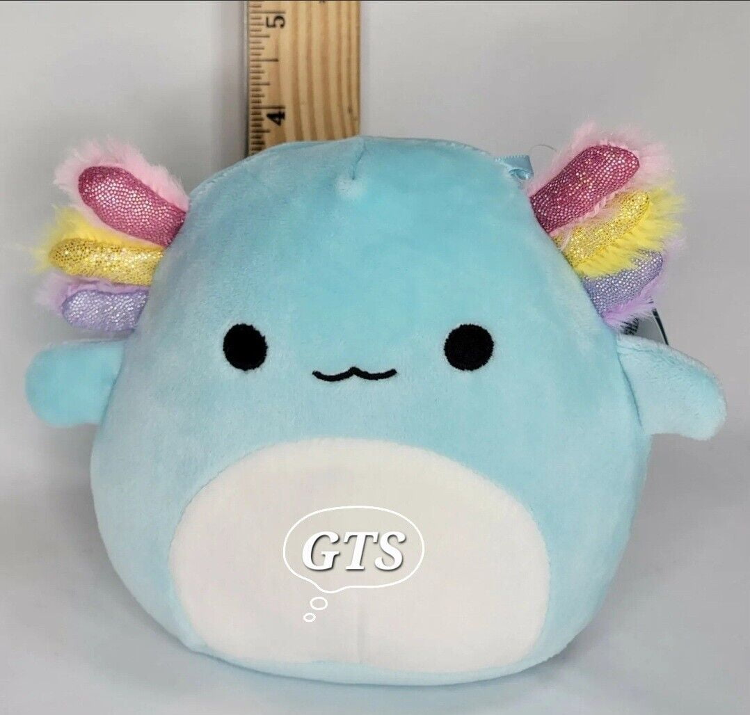 Squishmallow 5" Irina Axolotl Soft Blue Sealife Plush - Walmart.com