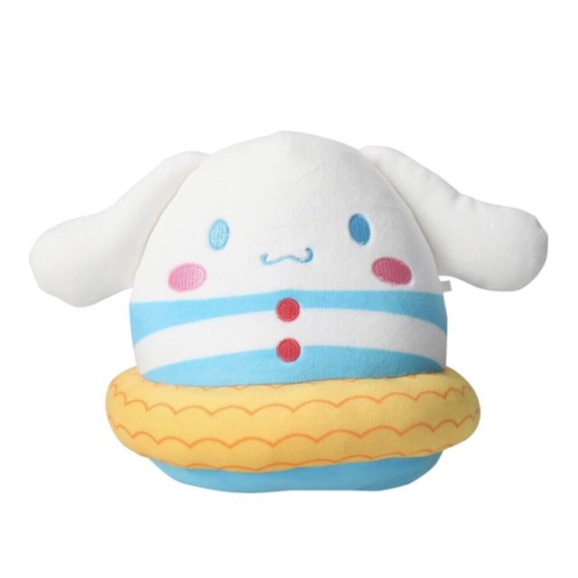 Squishmallow 6.5" Sanrio Cinnamoroll w/ Pool Float - Walmart.com