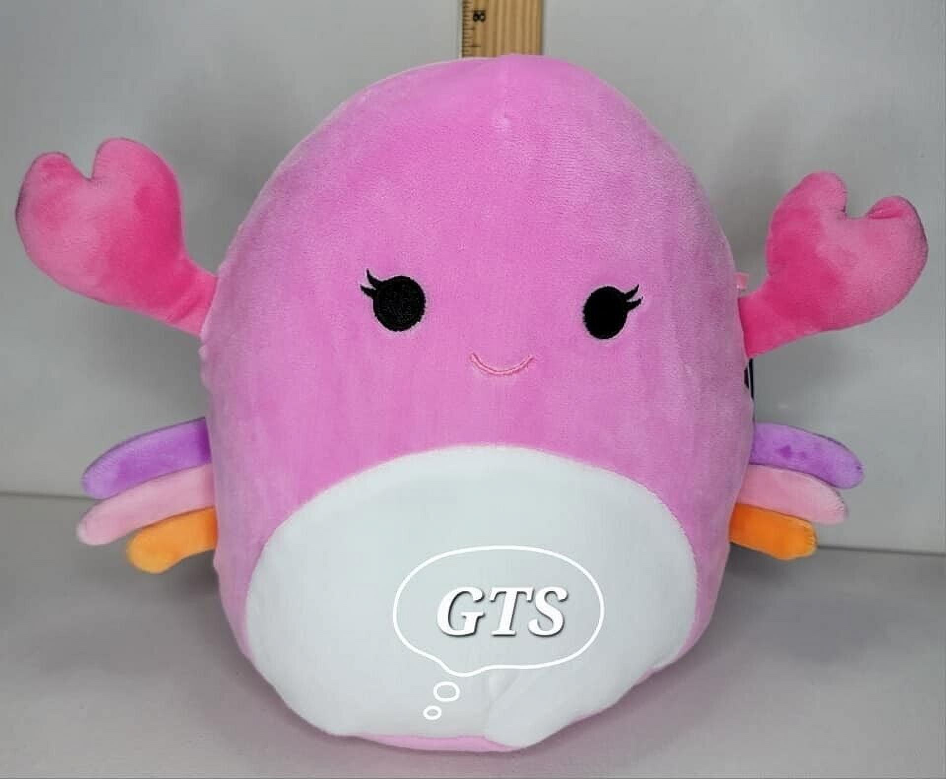 Squishmallow 7.5 - 8" Cailey Crab Soft Pink Sea Life Plush - Walmart.com
