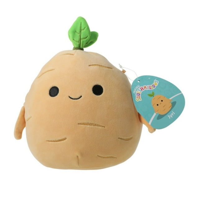 Squishmallow 7.5" Jyri Ginger Ginseng Turnip Root Plush Toy - Walmart.com
