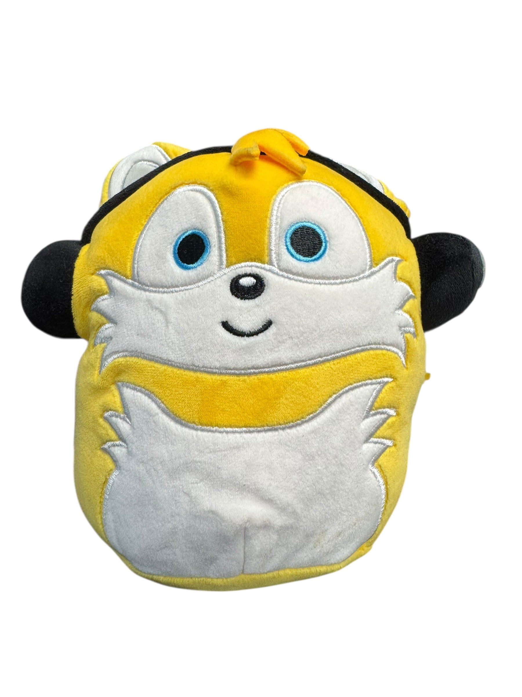Squishmallow 7 Inch Sonic the Hedgehog Gamer - Tails - Yellow Plush ...