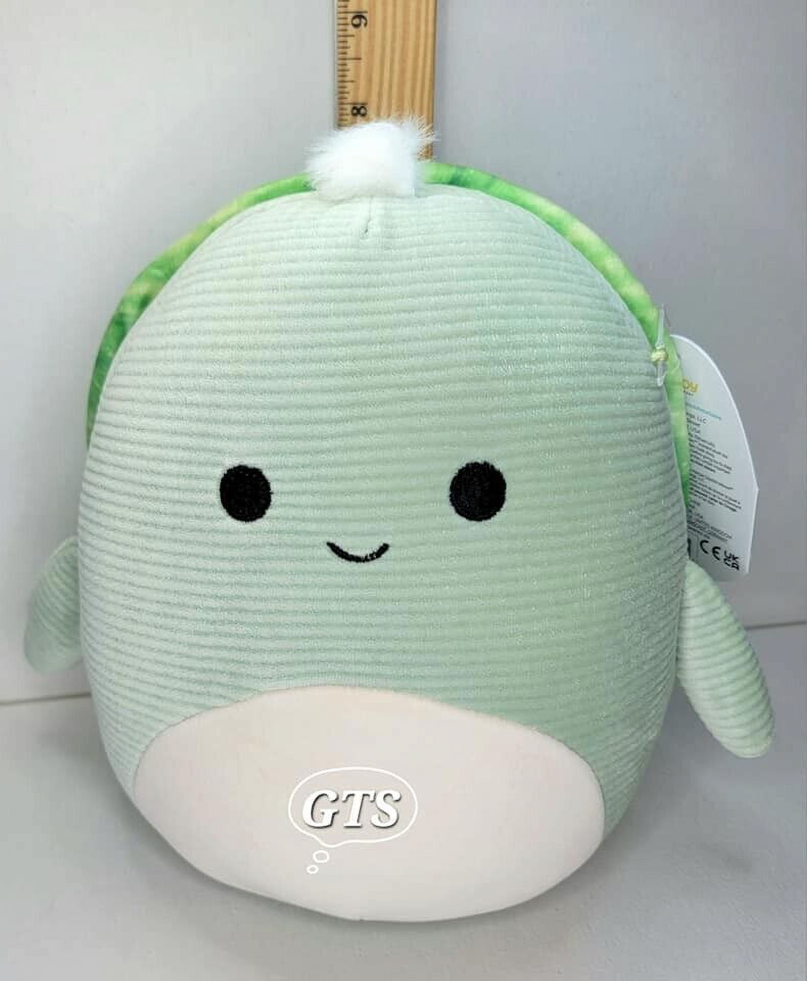 Squishmallow 8" Barnes Sea Turtle Soft Mint Corduroy Tie Dye Sea Plush ...