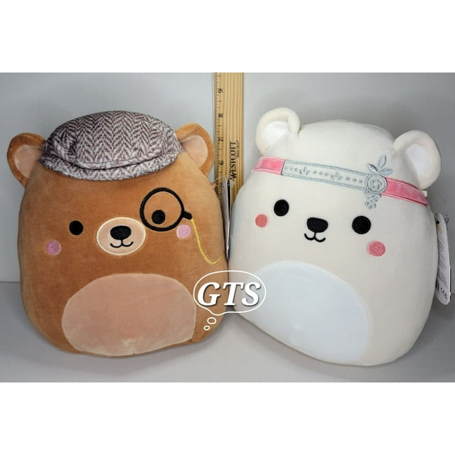 Squishmallow 8" Brooke Omar Bear 2 PC Fancy Friends SELECT Plush ...