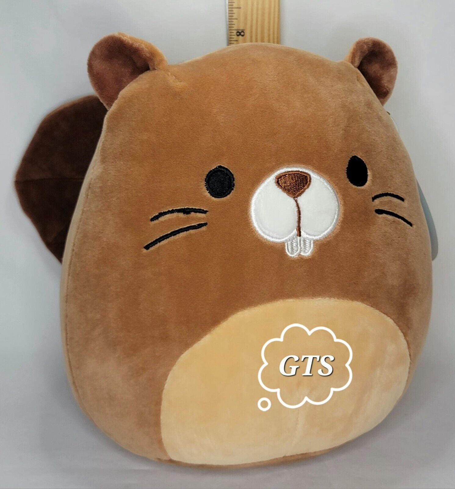 Squishmallow 8" Chip Beaver Soft Brown Wilderness Plush - Walmart.com