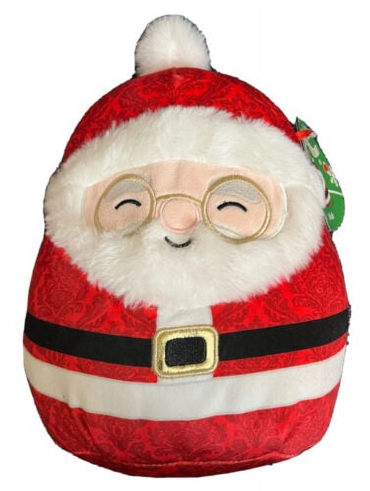 Squishmallow Official 8 Inch Christmas Santa Nick - Soft, Squishy ...