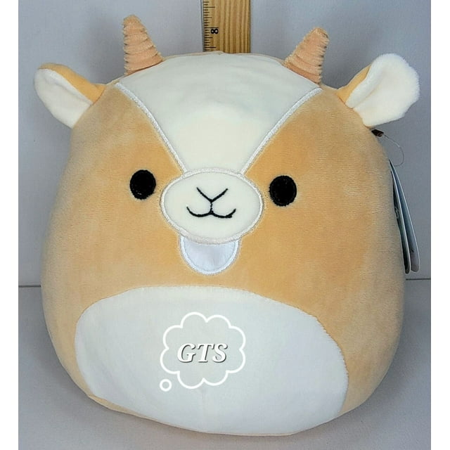 Squishmallow 8" Grant Goat Soft Tan Sensory Farm Plush - Walmart.com