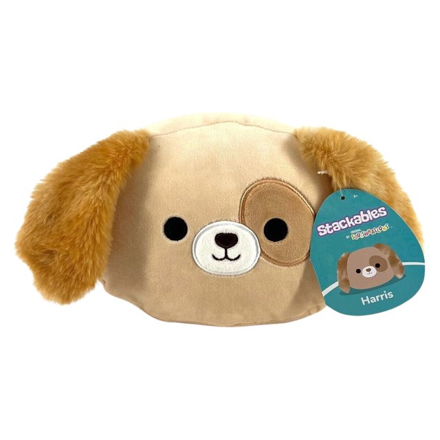 Squishmallow 8 Inch Stackable Plush | Harris the Dog - Walmart.com