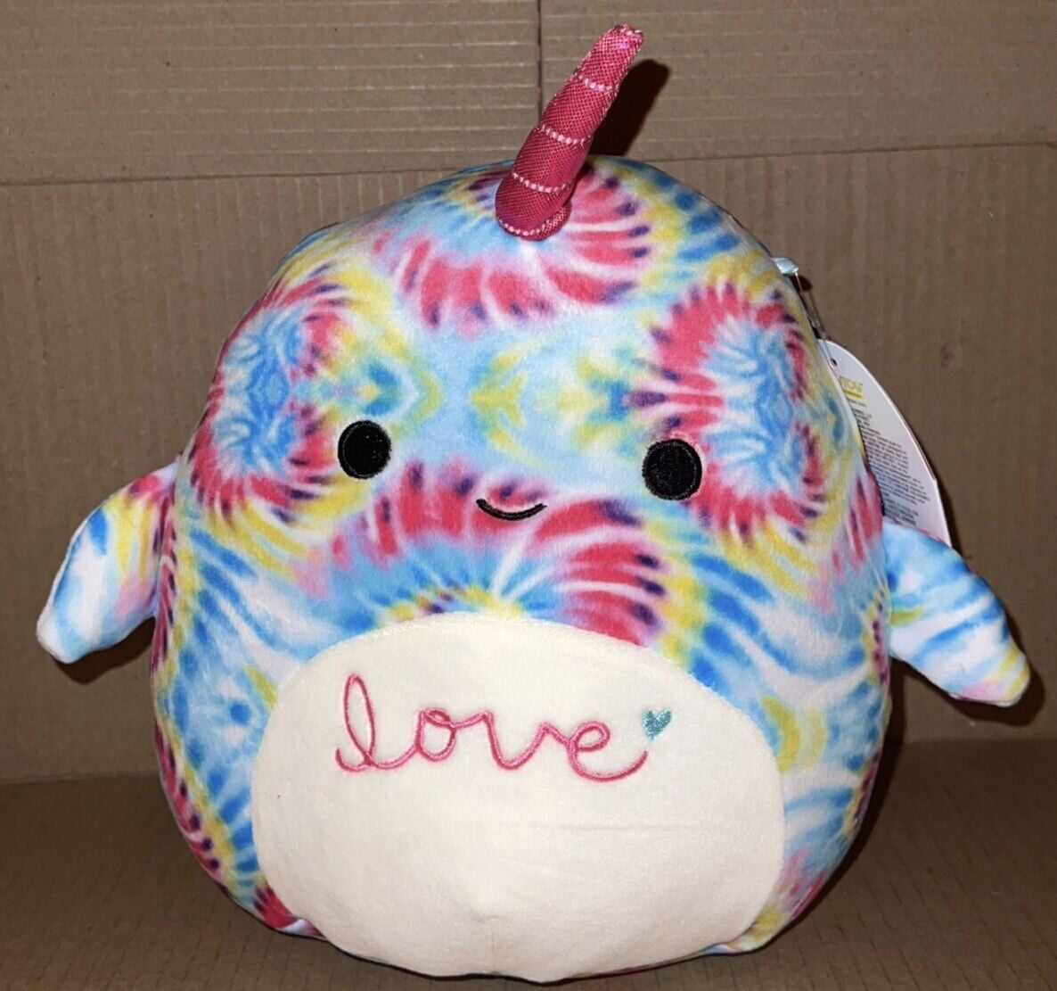 Squishmallow 8" Milaina The Narwhal Valentines - Walmart.com