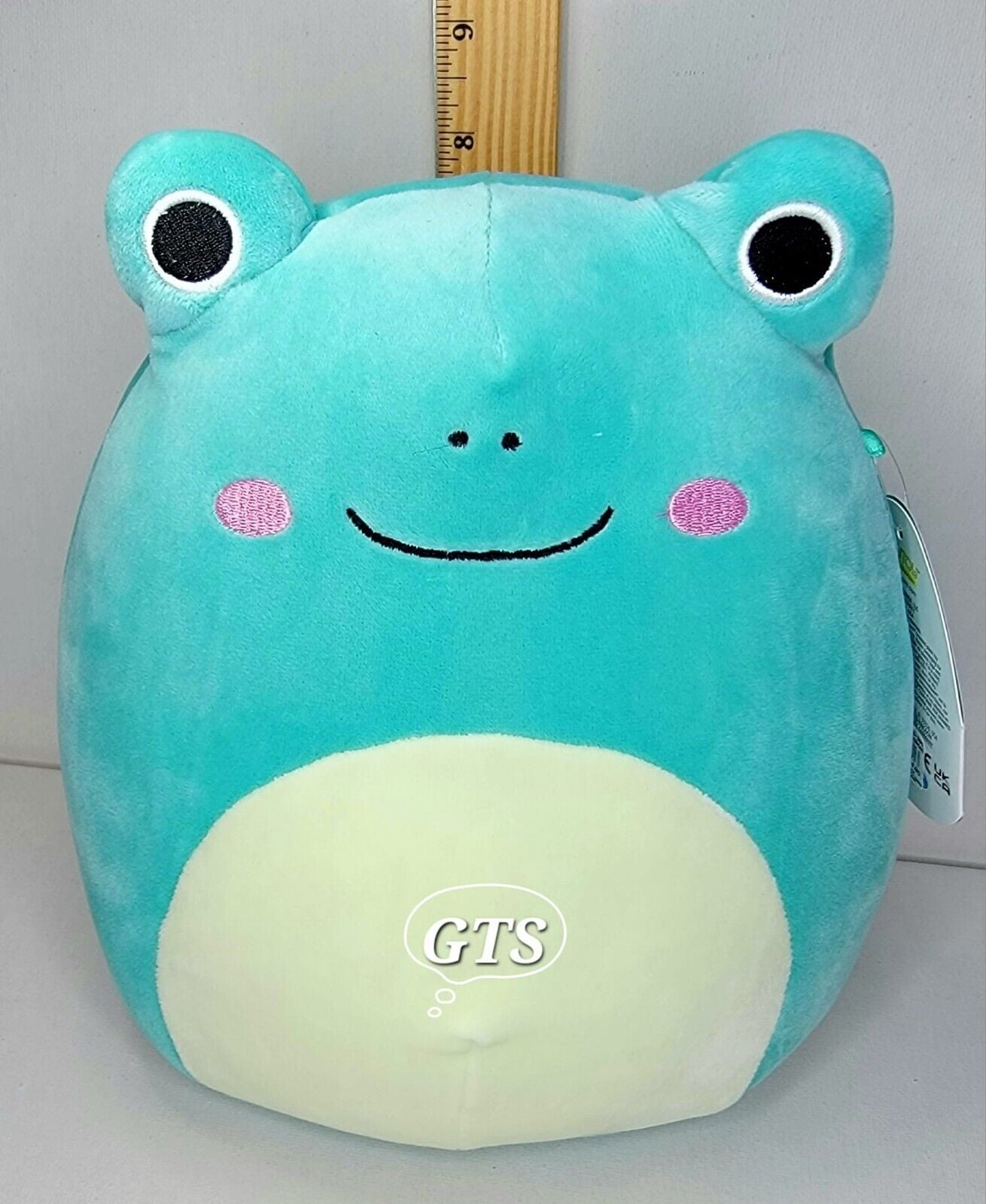 Squishmallow 8" Robert Frog Soft Teal Amphibian Plush - Walmart.com