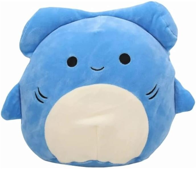 Squishmallow 8" Rocket Hammerhead Shark Bright Blue Summer Sea Life ...