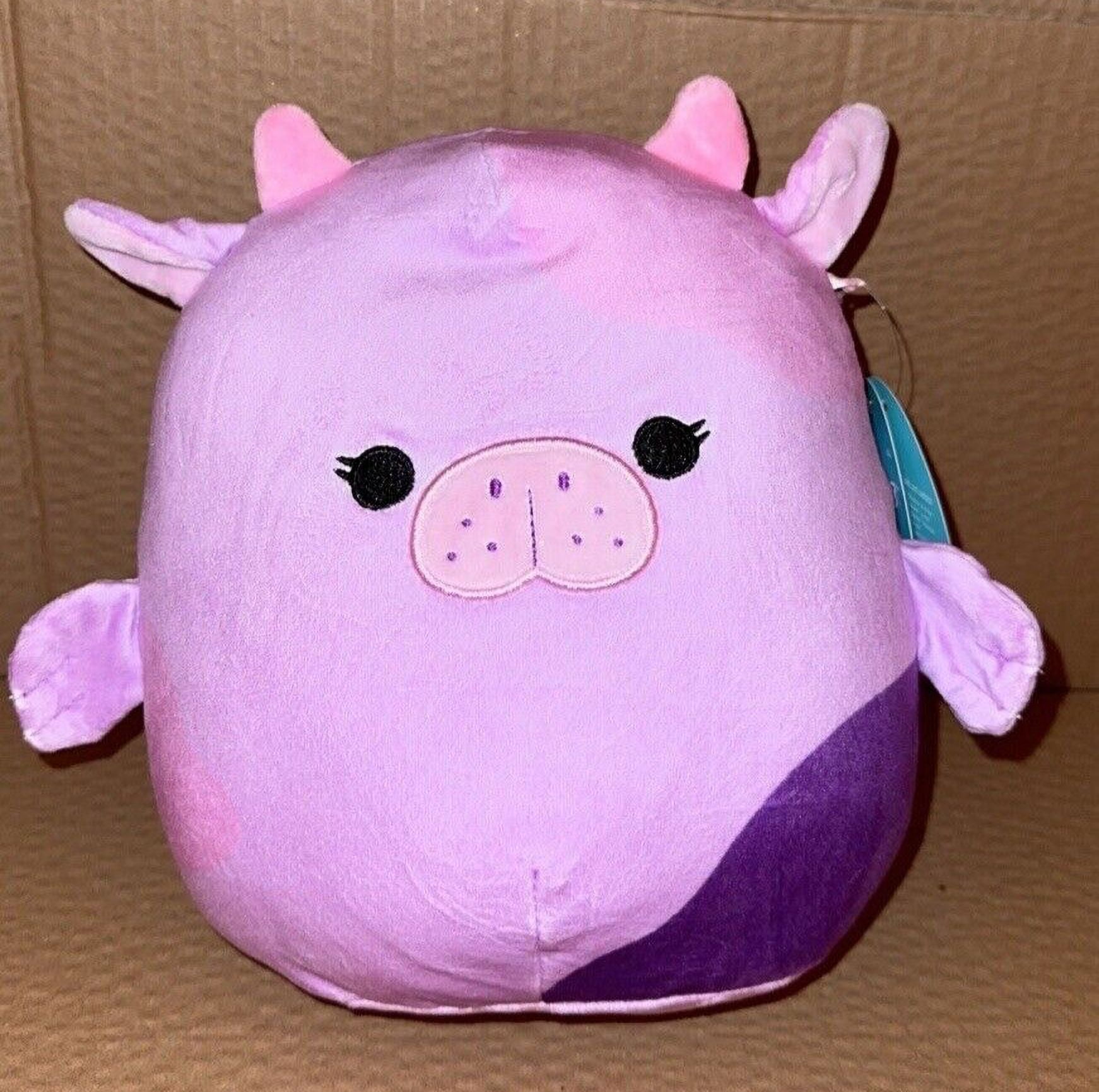 Squishmallow 8" Stasia Sea Cow Soft Purple Manatee Plush - Walmart.com