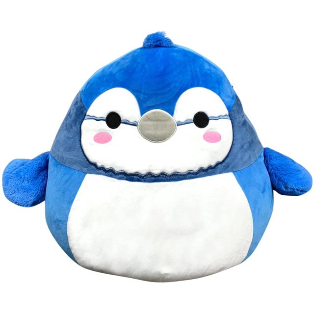 Squishmallow BABS Blue Jay 8 inch Official Kellytoy Soft Squishy ...
